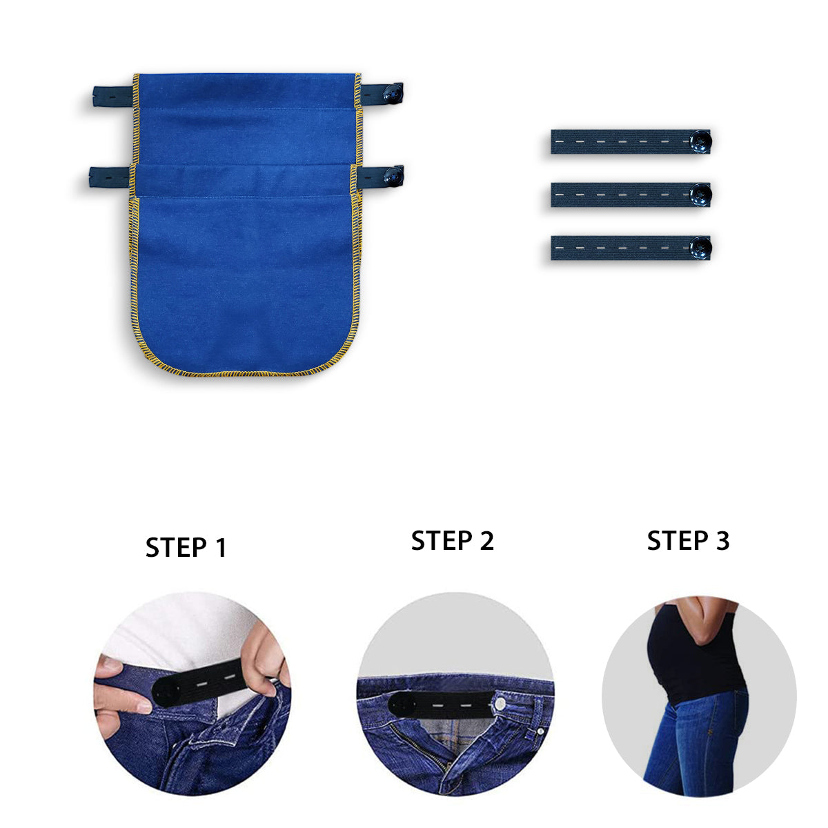 Buy Zikku Maternity Extenders & Belly Belts at 62% off – ZIKKU