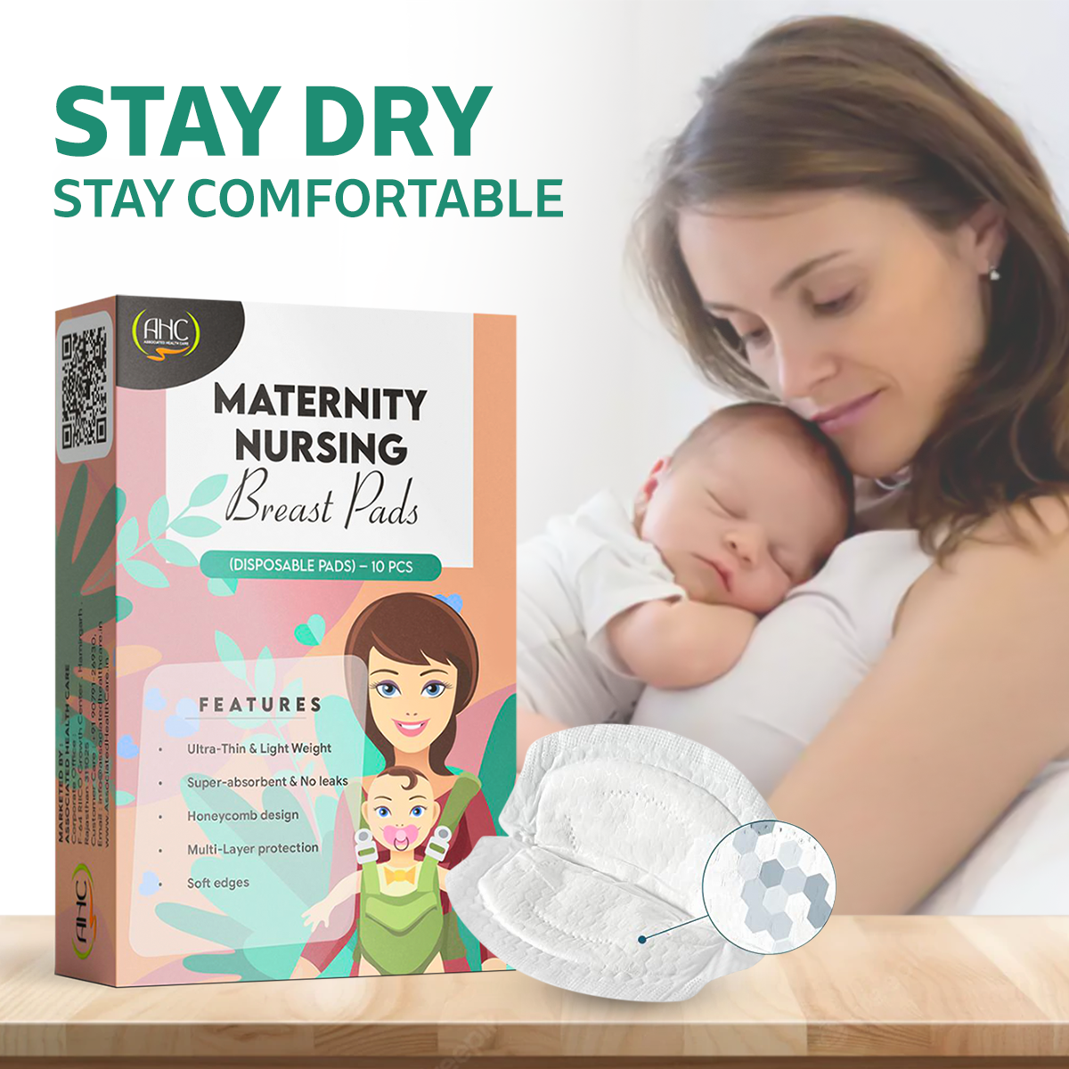 Buy Honeycomb Disposable Nursing Breast Pads at Best Price – ZIKKU